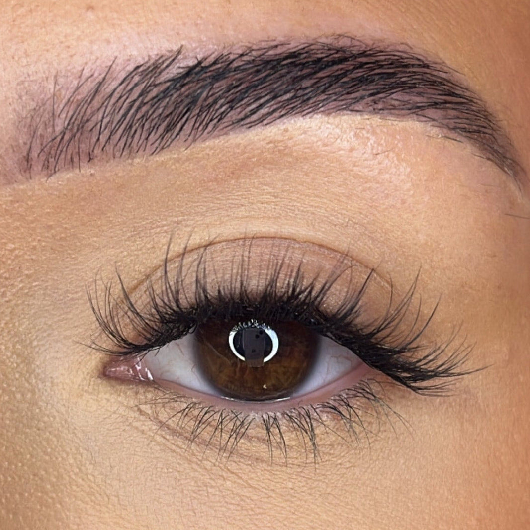 Pre Glued Lashes, Self Adhesive Cluster Lash Extensions l Lash Ribbons ...