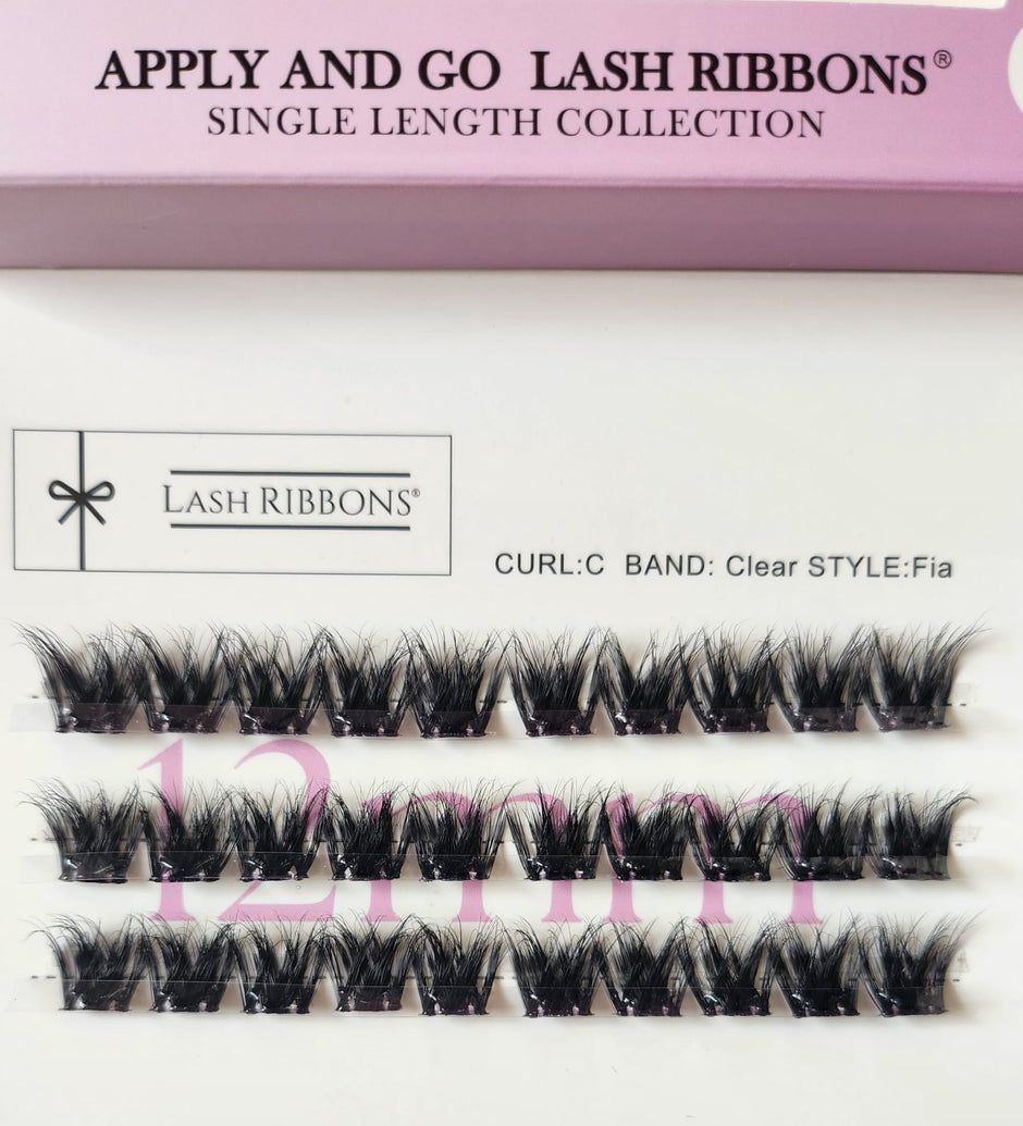 Pre-Glued Lashes, Self Adhesive DIY Lashes l Lash Ribbons – Lash Ribbons®